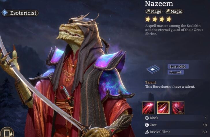 Best Build for Nazeem in Watcher of Realms (Gear, Stat Prio, Artifact ...