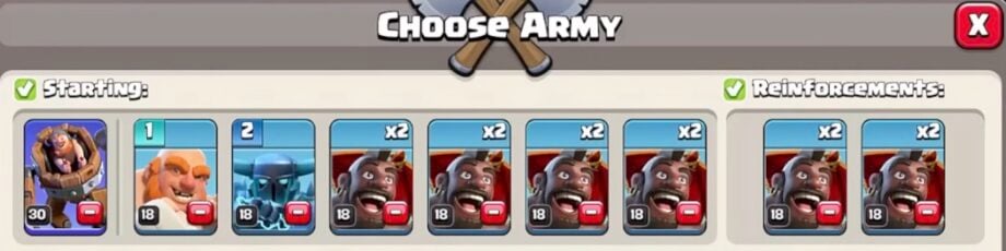 Attacking Strategies for BH8