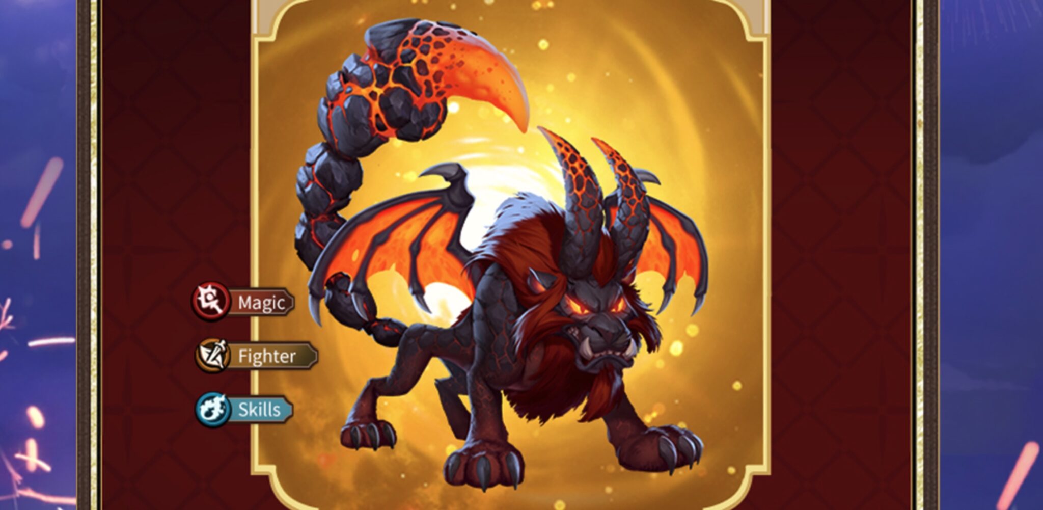 Best Flaming Manticore Pet Build (Skill, Attributes, Pairings) in Call ...